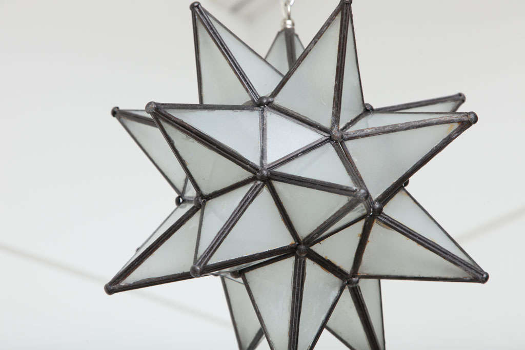 Hanging Star Light Pendant at 1stDibs