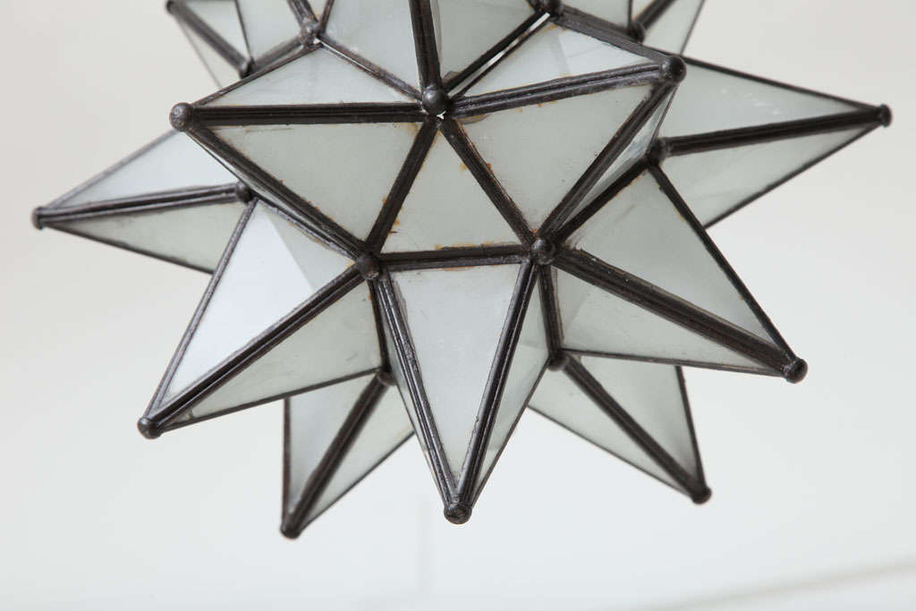 Hanging Star Light Pendant at 1stDibs