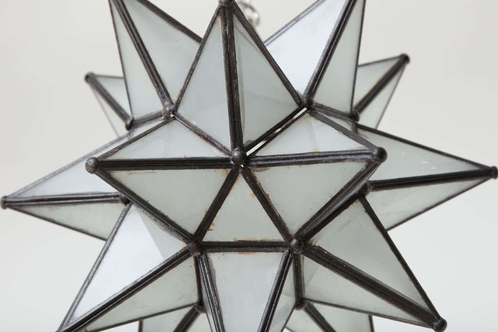 Hanging Star Light Pendant at 1stDibs