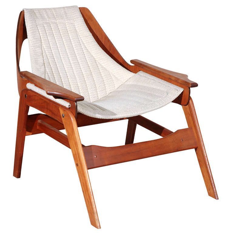 Jerry Johnson Sling Chair at 1stDibs