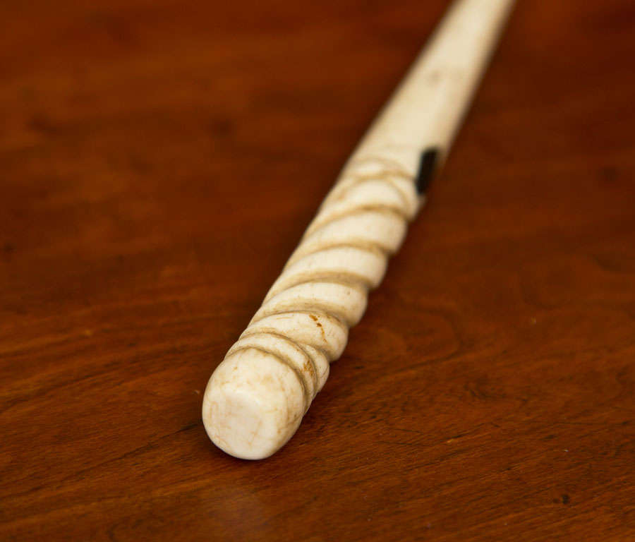 ASailor-Made Whalebone Fid With Ebony Inlay For Sale at 1stDibs