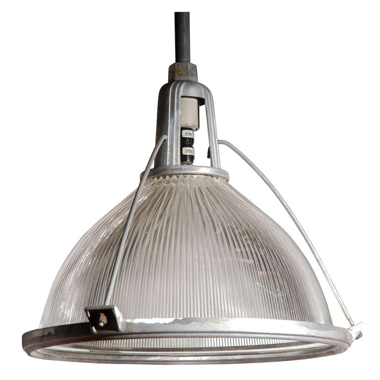 Large Industrial Holophane Fixture For Sale at 1stDibs | holophane ...
