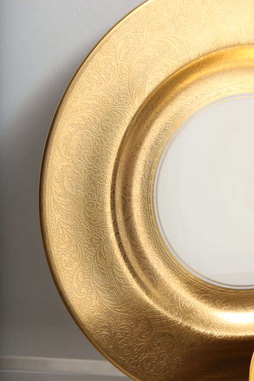 Set of 12 Pickard China plates at 1stDibs | pickard plates