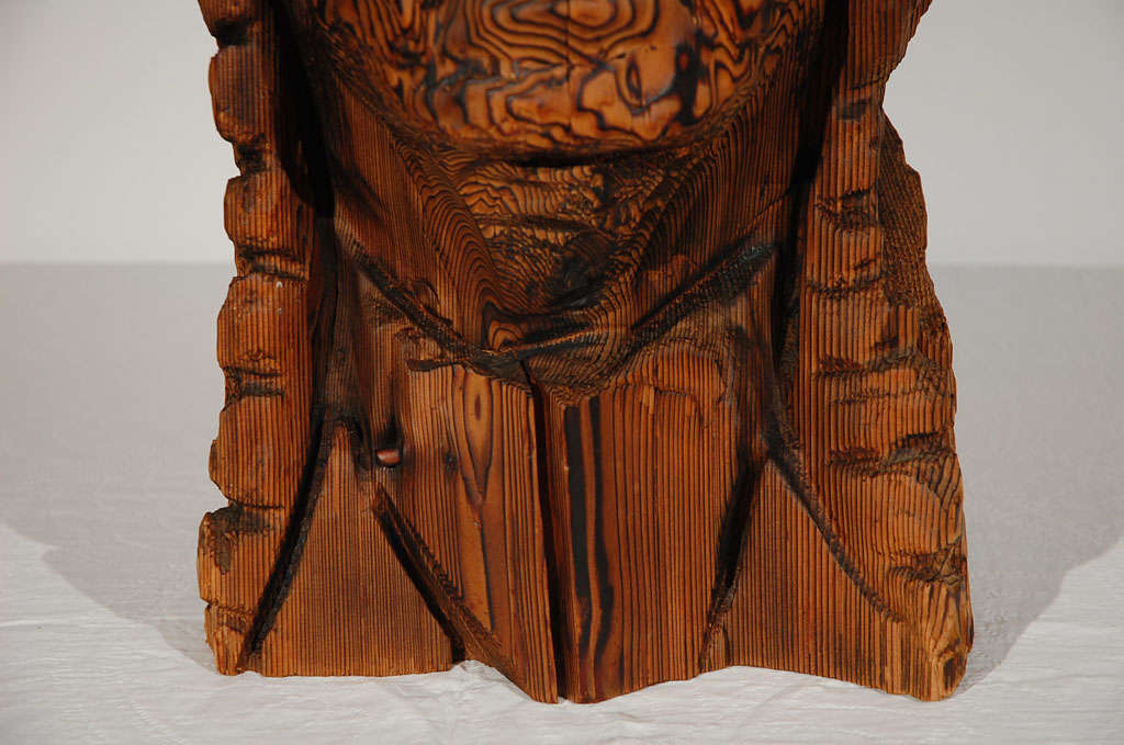 EARLY 20THC RARE and HAND CARVED INDIAN CHIEF HEAD at 1stDibs | indian ...