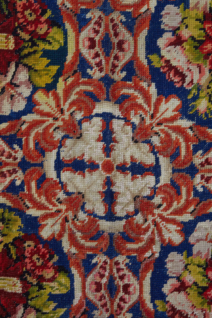 Antique Victorian English Needlepoint Rug, circa 1860 For Sale at ...