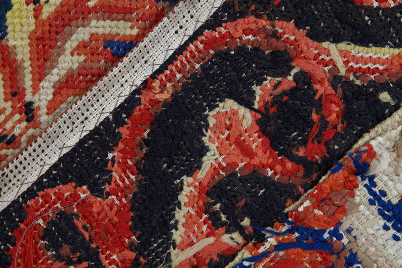 Antique Victorian English Needlepoint Rug, circa 1860 For Sale at ...