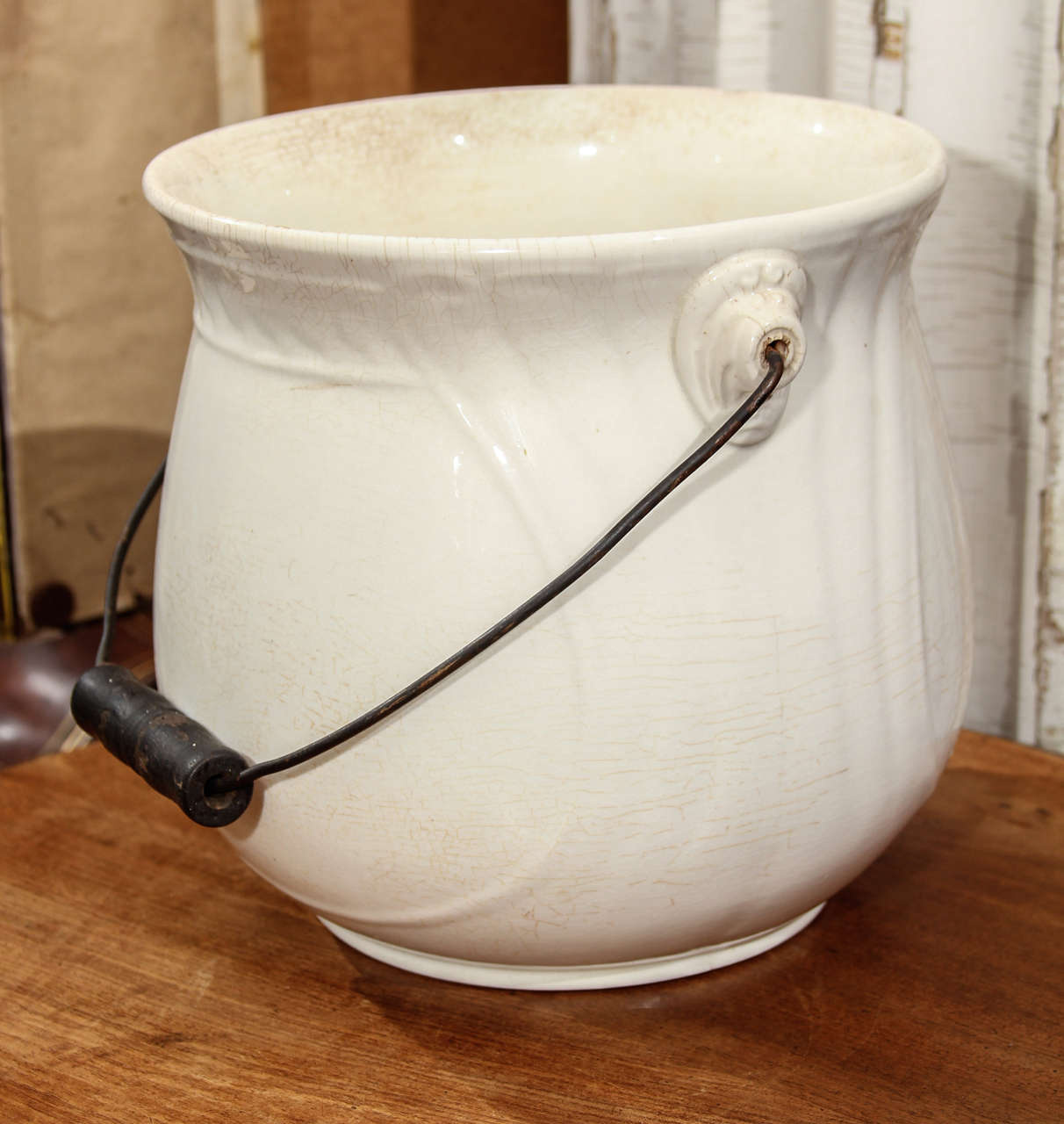 ironstone waste bucket at 1stDibs