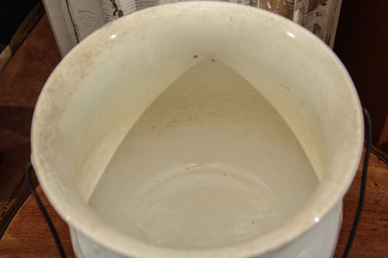 ironstone waste bucket at 1stDibs