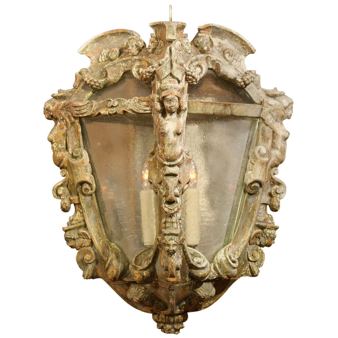 italian lantern as chandelier at 1stDibs