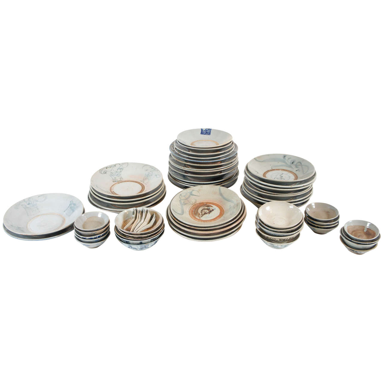 Large Collection of 16th-19th Century Chinese 'Kitchen Ming' Swatow ...