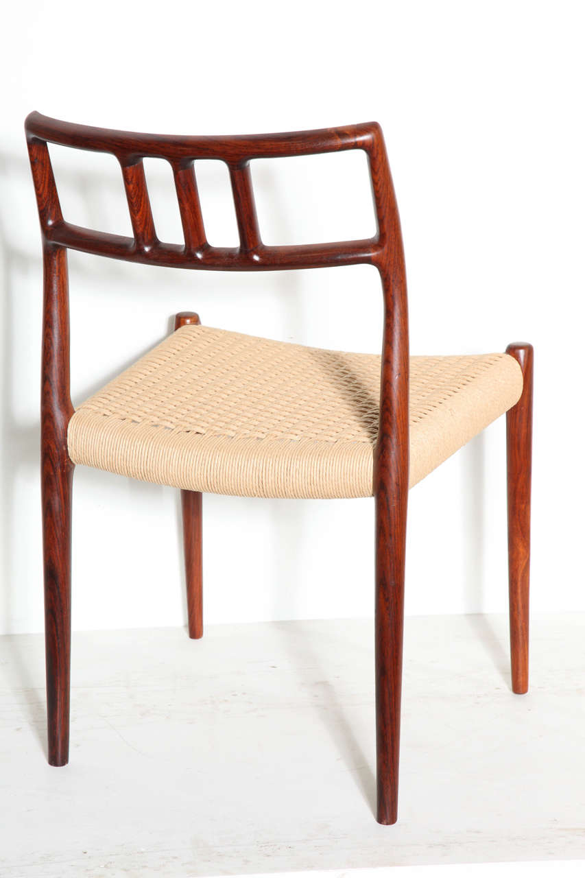 Niels Moller No. 79 Dining Chairs, Set of Five at 1stDibs
