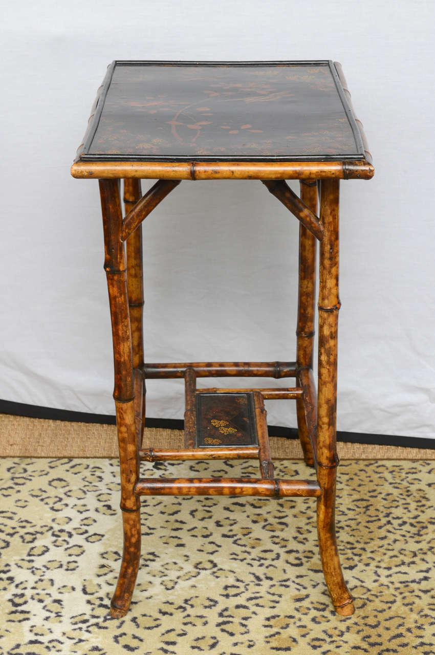 19th Century English Bamboo Side Table at 1stDibs | bamboo side tables