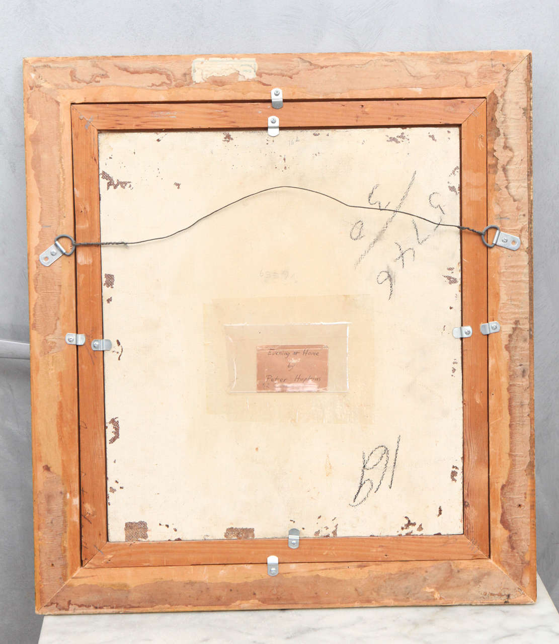 Peter Hopkins 1948 Painting of New York Street Scene at 1stDibs | peter ...