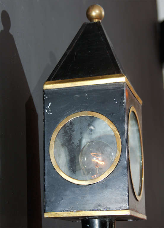 Pair of Hearse Lanterns at 1stDibs