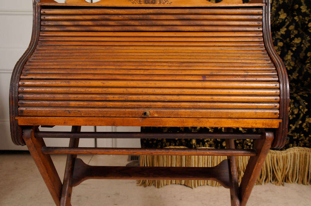 Victorian Child's Roll-Top Desk at 1stDibs | childs roll top desk ...