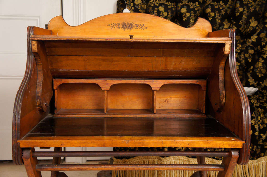 Victorian Child's Roll-Top Desk at 1stDibs | childs roll top desk ...