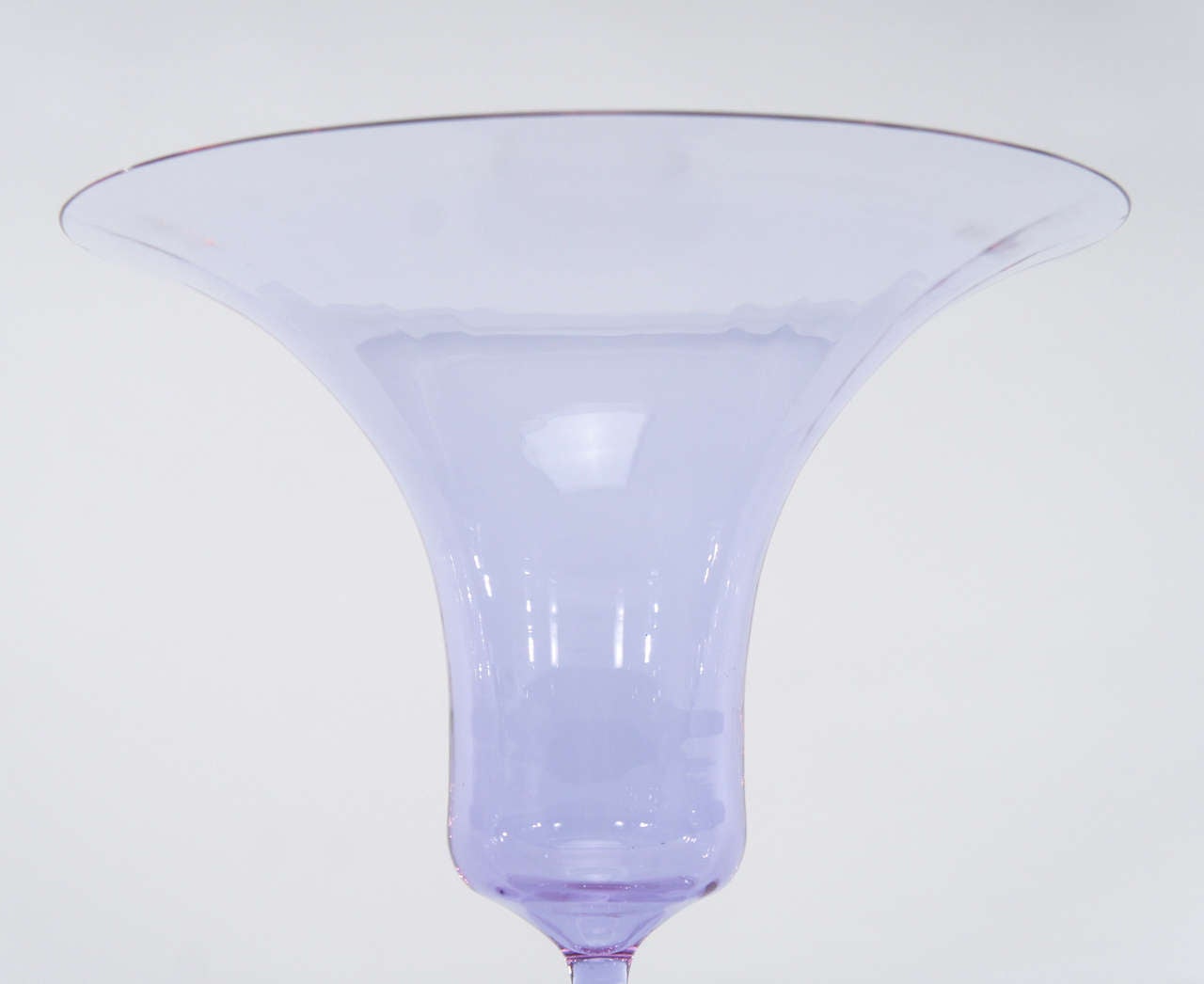 Pair of Signed Moser "Alexandrite" Vases or Centerpieces For Sale at ...