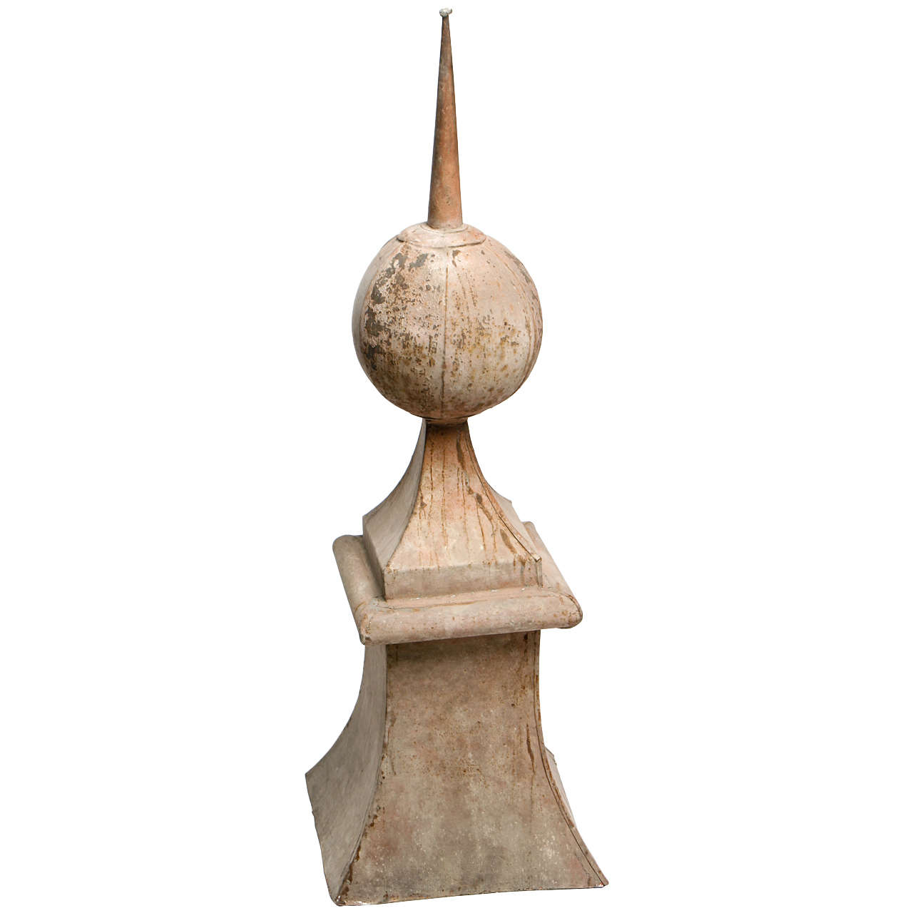 French Zinc Roof Finial at 1stDibs