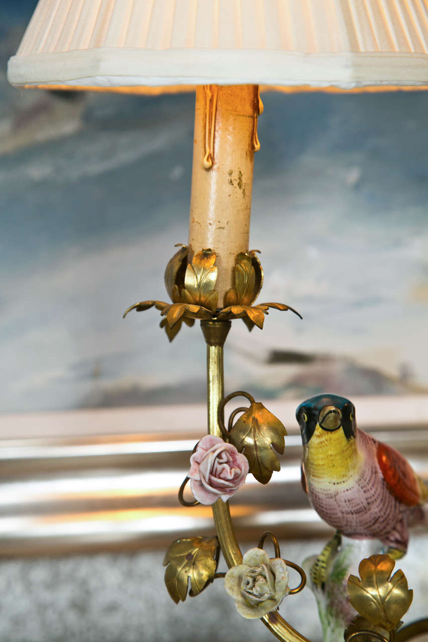 Pair of Meissen Style Porcelain Table Lamps at 1stDibs | meissen lamps ...