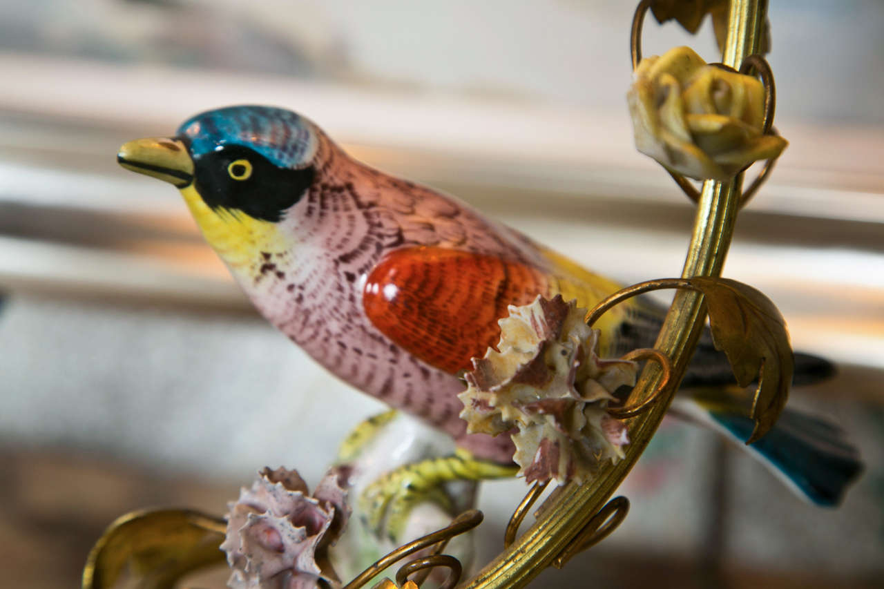 Pair of Meissen Style Porcelain Table Lamps at 1stDibs | meissen lamps ...