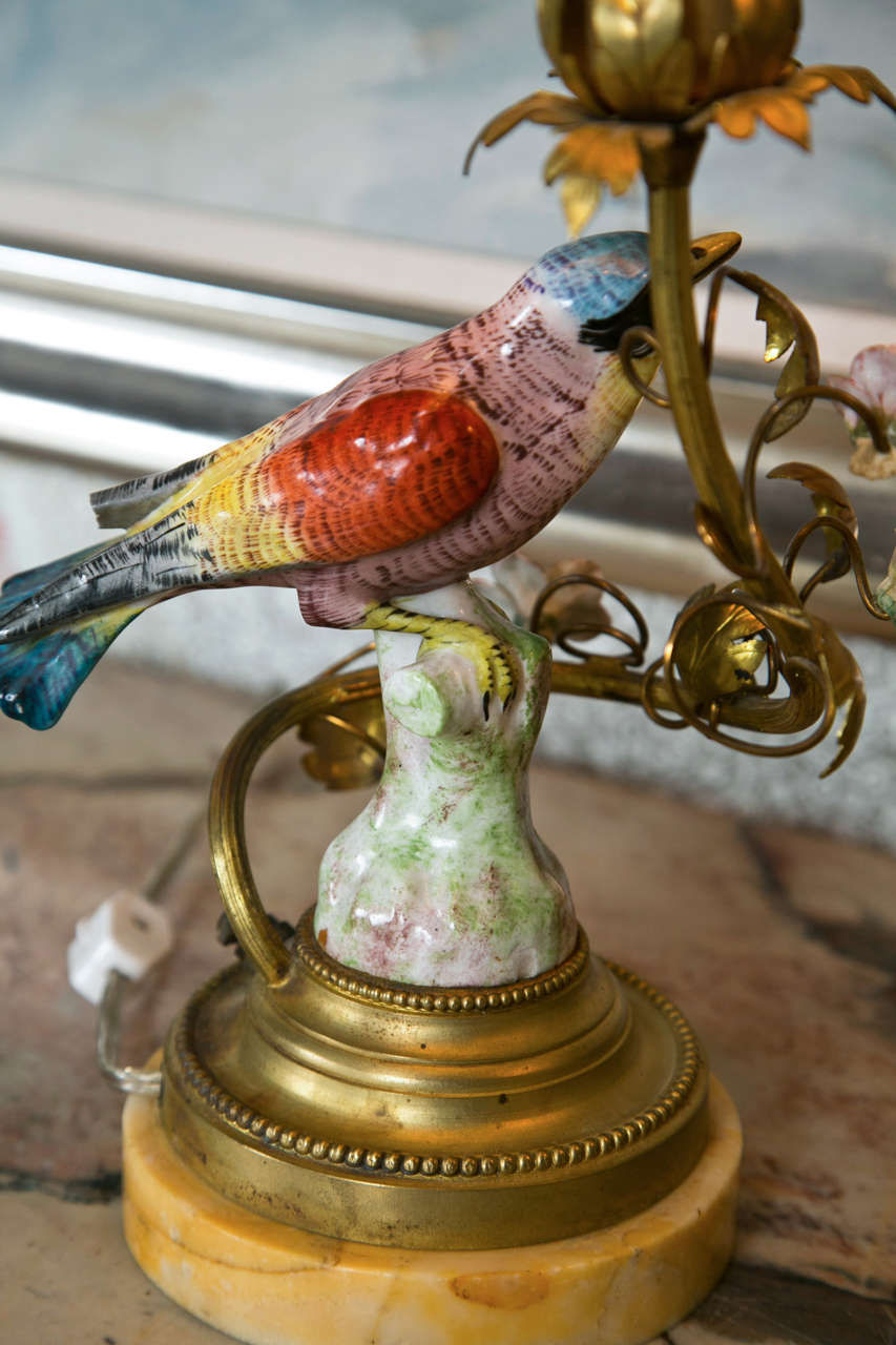 Pair of Meissen Style Porcelain Table Lamps at 1stDibs | meissen lamps ...