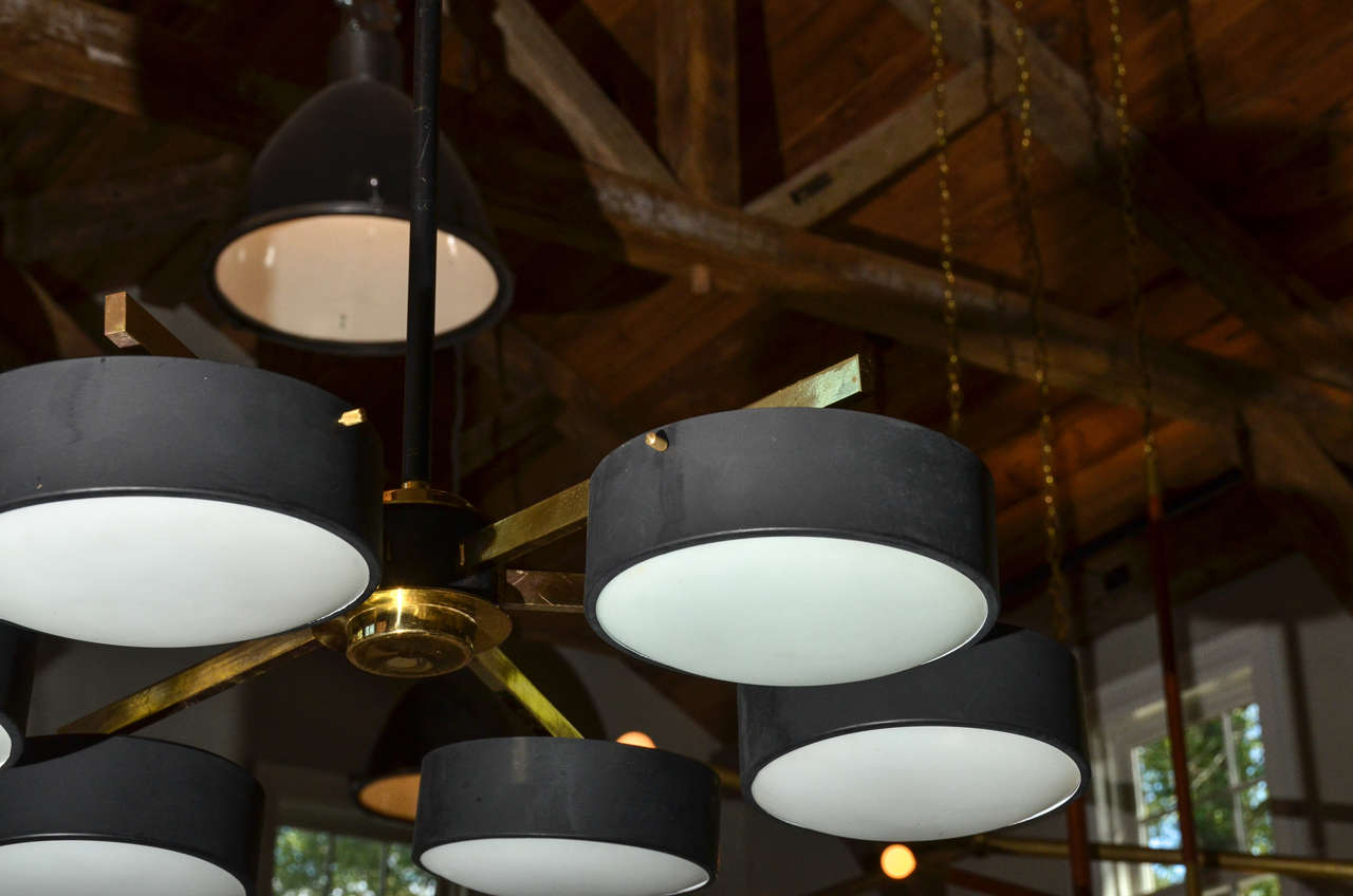 1960s G.C.M.E Italian Ceiling Light at 1stDibs | 1960s ceiling lights ...