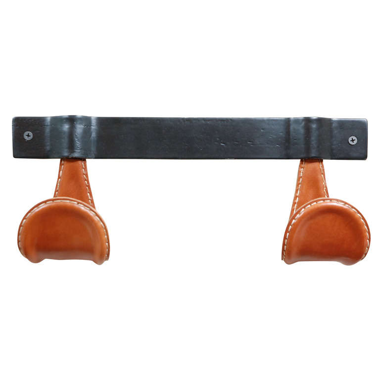 Atelier Leather Coat Hooks at 1stDibs | leather hooks