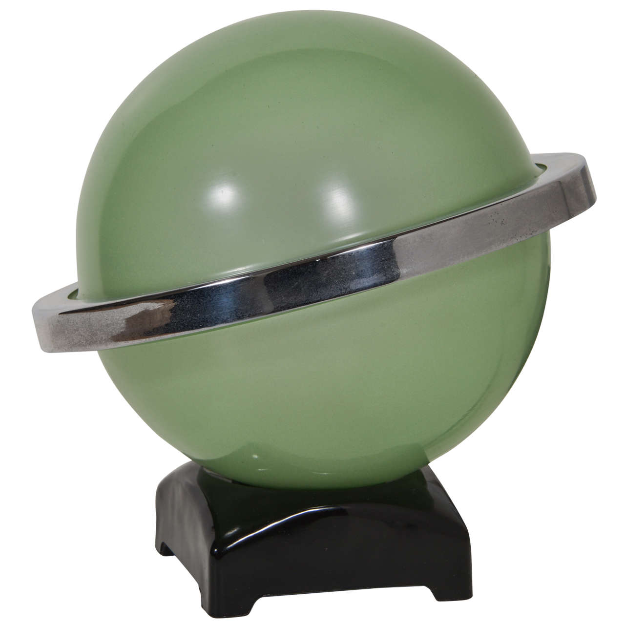 British Art Deco Machine Age Saturn Mood Light Davidson Lamp Company at ...