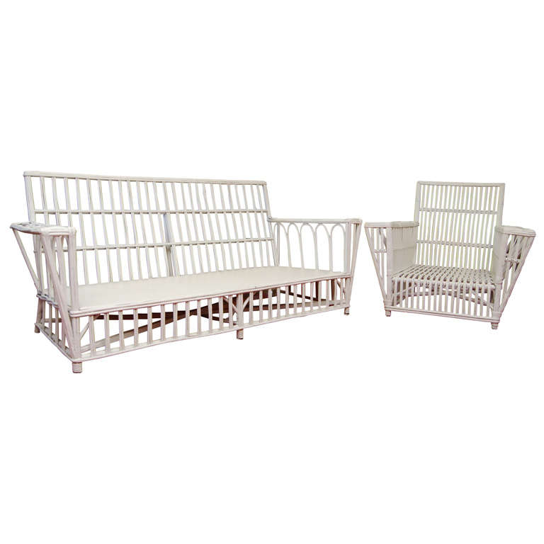 Split Read Sofa and Chair at 1stDibs
