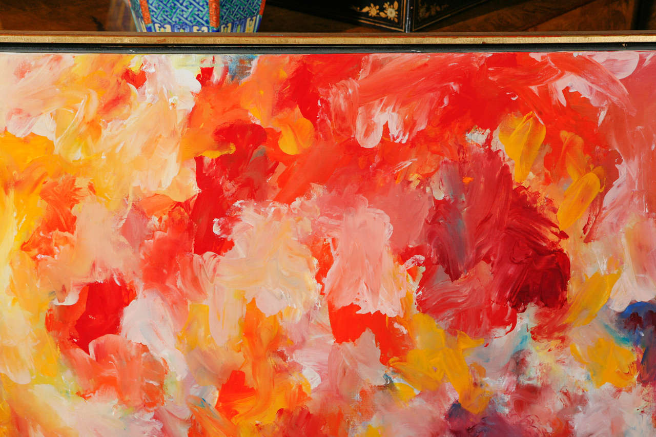 Original, Signed 1968 Oil Painting at 1stDibs