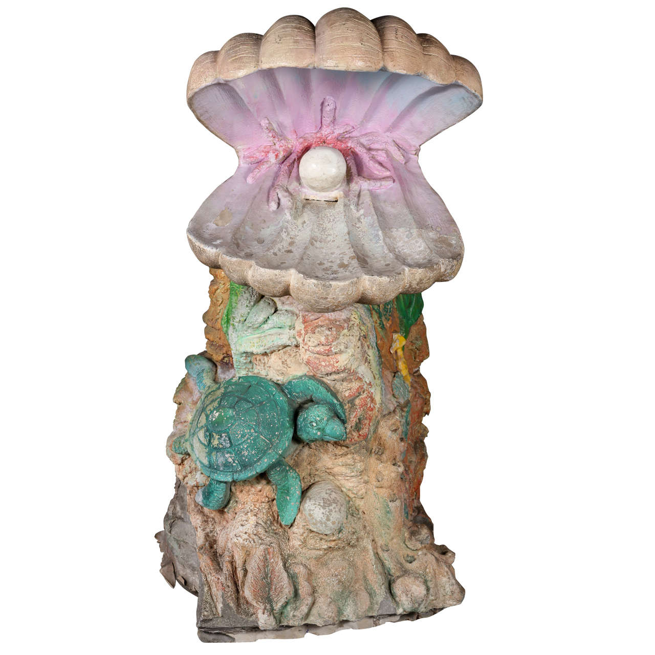 Clam Fountain from the Fountainebleau Hotel in Miami Beach at 1stDibs