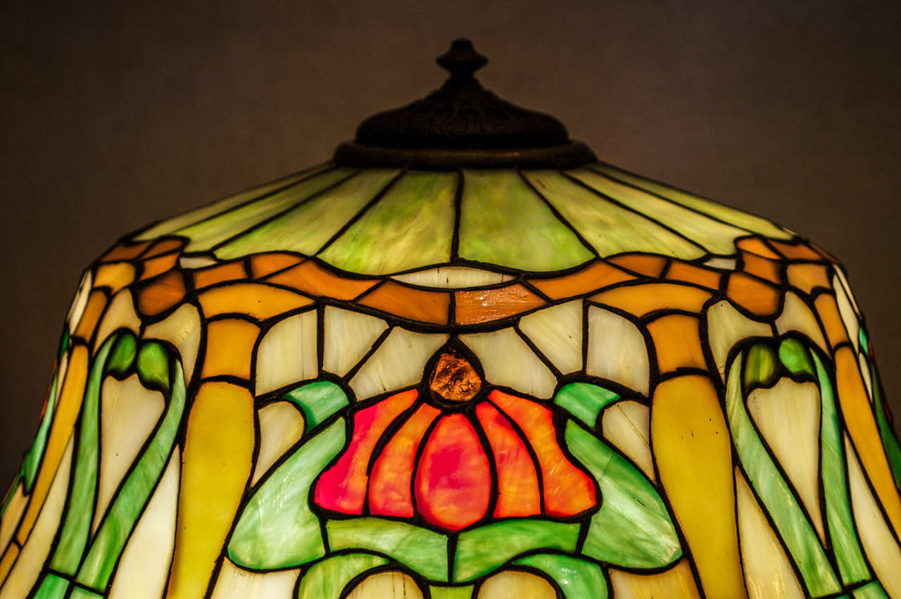 Wilkinson Leaded Glass Table Lamp at 1stDibs | wilkinson lamps ...