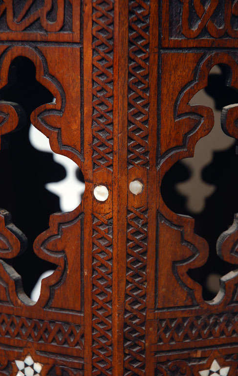 19th C. Syrian Octagonal Side Tea Table Inlaid with Mother of Pearl at ...
