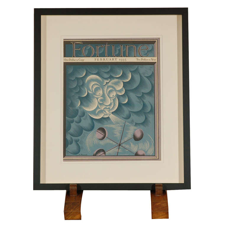 Original Fortune Magazine Covers Framed at 1stDibs | fortune framed french