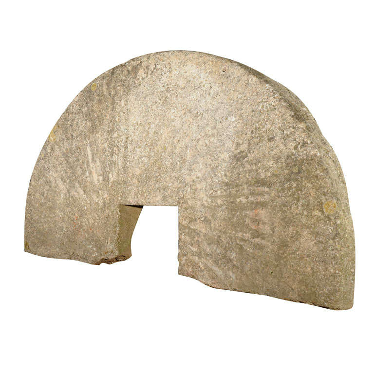 Half Round Mill Wheel at 1stDibs