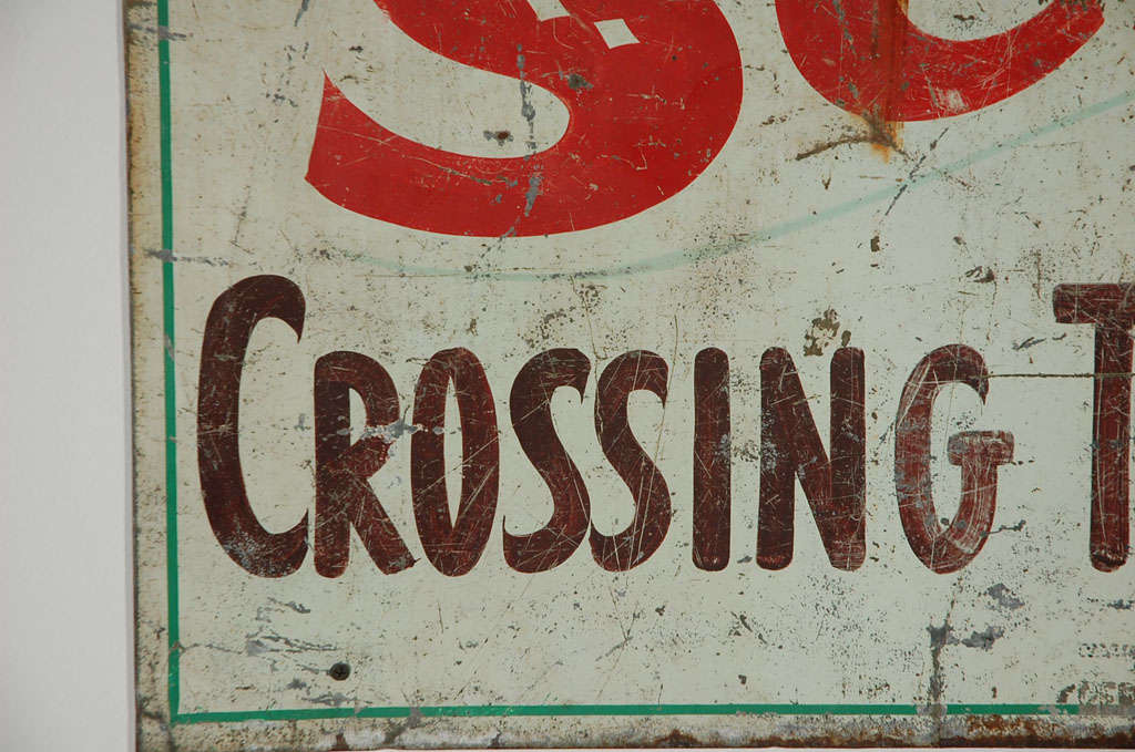 "Don't Be a Scab" Union Strike Sign at 1stDibs