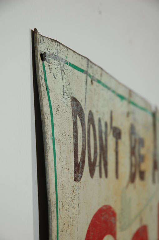 "Don't Be a Scab" Union Strike Sign at 1stDibs