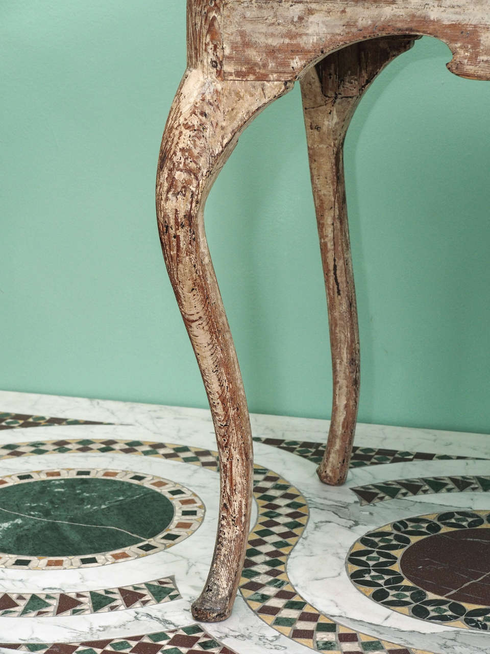 Swedish Rococo Tea Table For Sale at 1stDibs