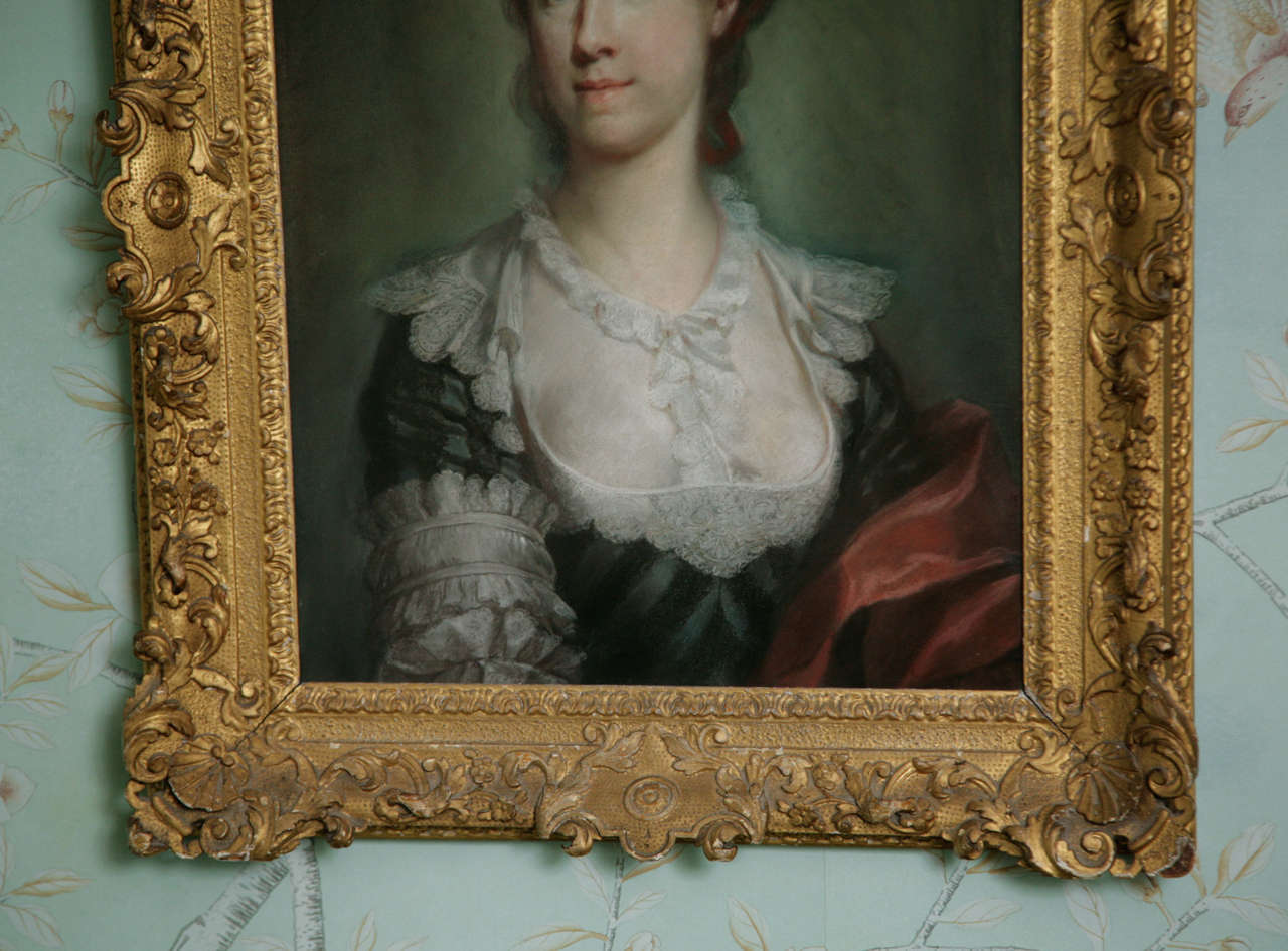 William Hoare R.A. (1707-1792): Pastel Portrait at 1stDibs