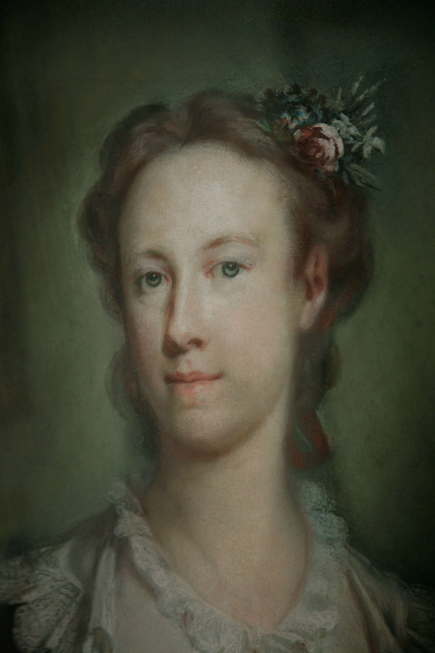 William Hoare R.A. (1707-1792): Pastel Portrait at 1stDibs