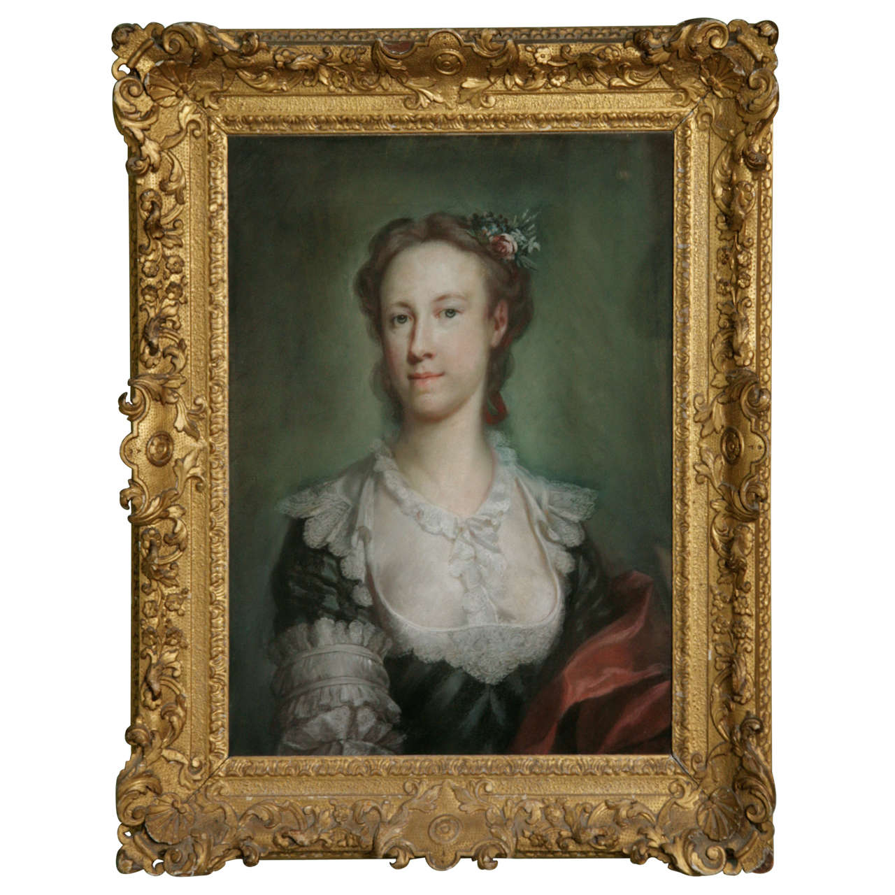 William Hoare R.A. (1707-1792): Pastel Portrait at 1stDibs