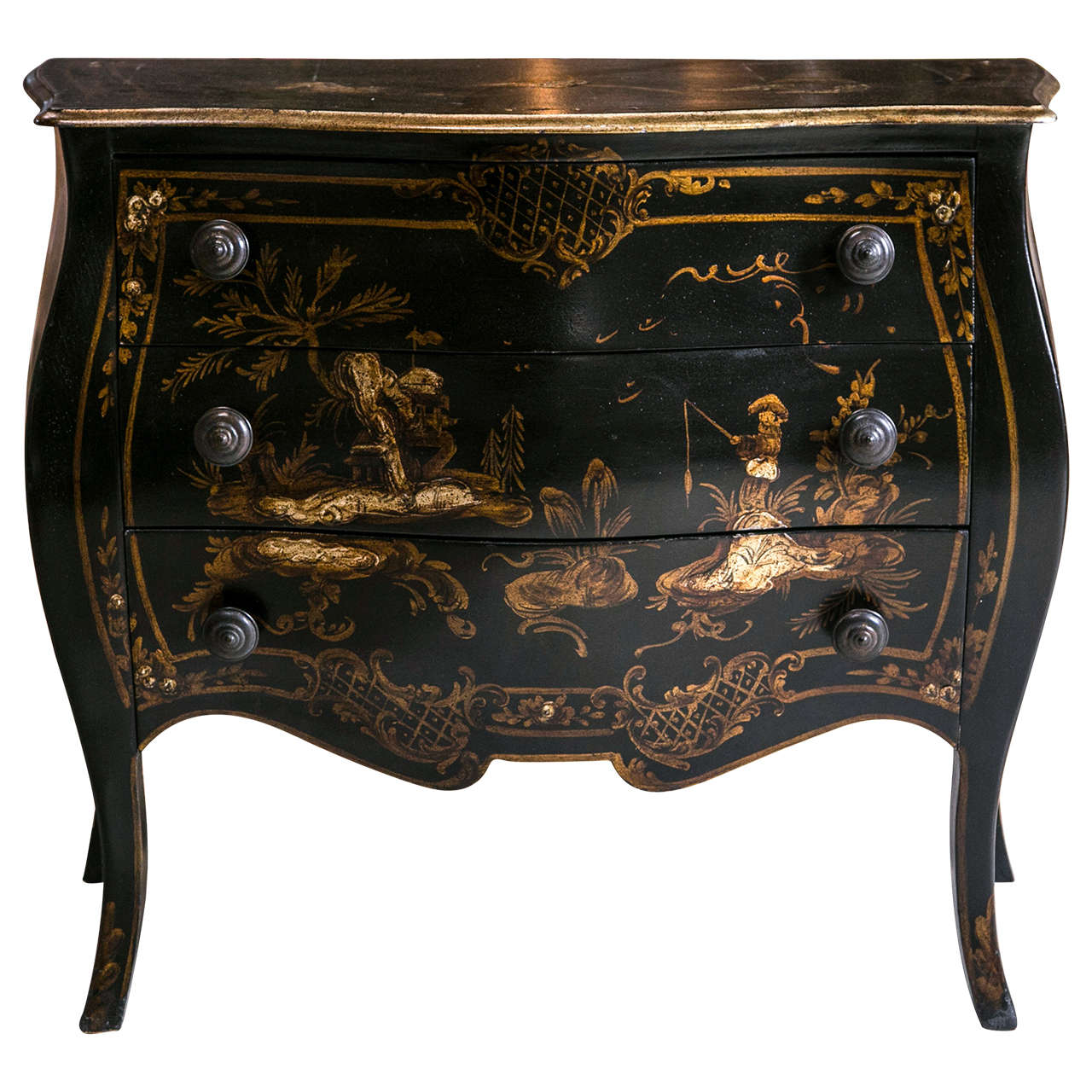 Antique Chinoiserie Chest at John Miguel blog