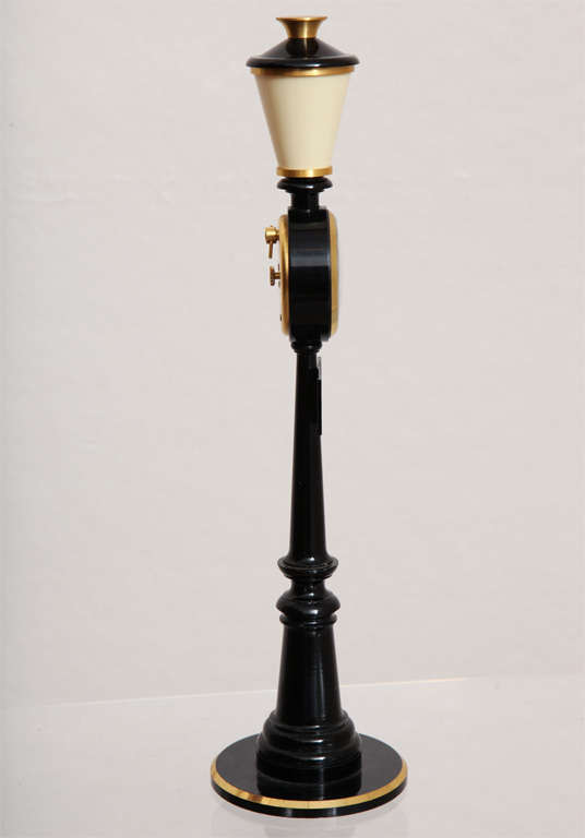 Jaeger-LeCoultre Paris Street Lamp Post Table Clock at 1stDibs | lamp ...