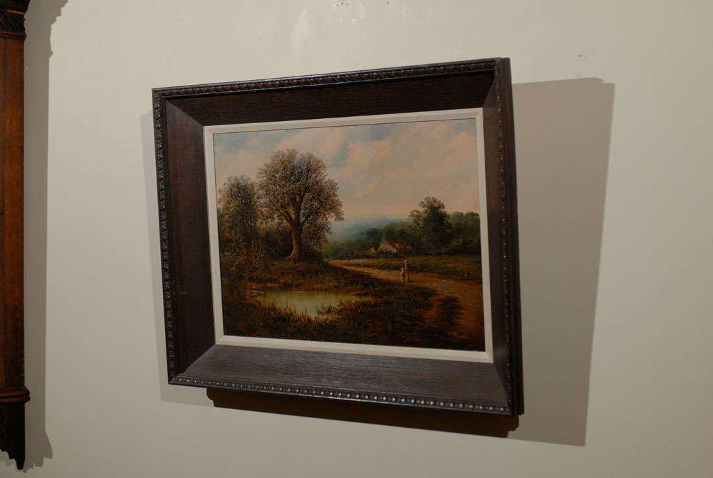 19th Century English Oil Painting Signed S. Martin at 1stDibs | martin ...