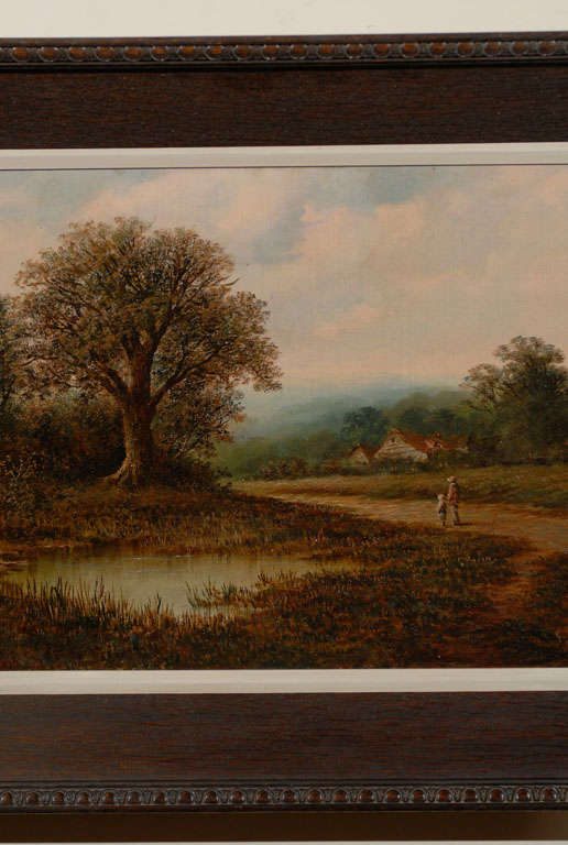 19th Century English Oil Painting Signed S. Martin at 1stDibs | martin ...
