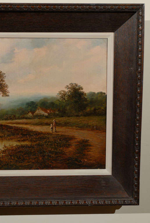 19th Century English Oil Painting Signed S. Martin at 1stDibs | martin ...