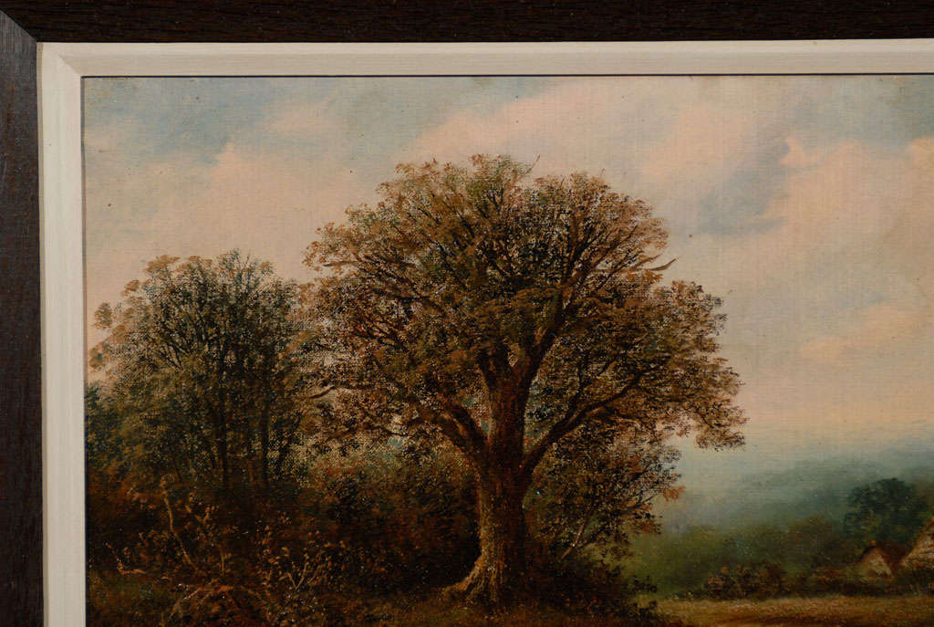 19th Century English Oil Painting Signed S. Martin at 1stDibs | martin ...