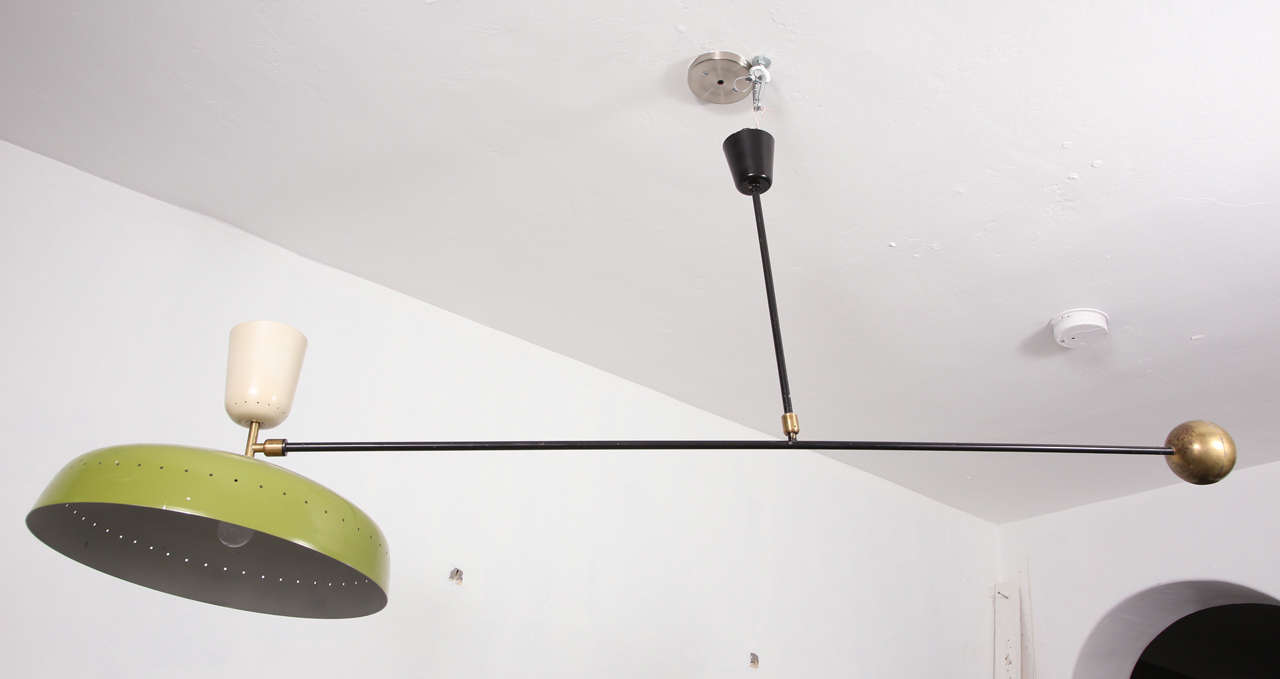 Pierre Guariche Swing Arm Ceiling Fixture at 1stDibs | swing arm ...