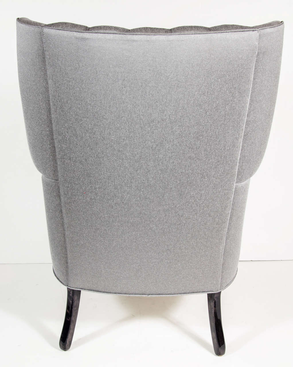 1940s Hollywood Wingback Chair with Channel Back detailing at 1stDibs ...