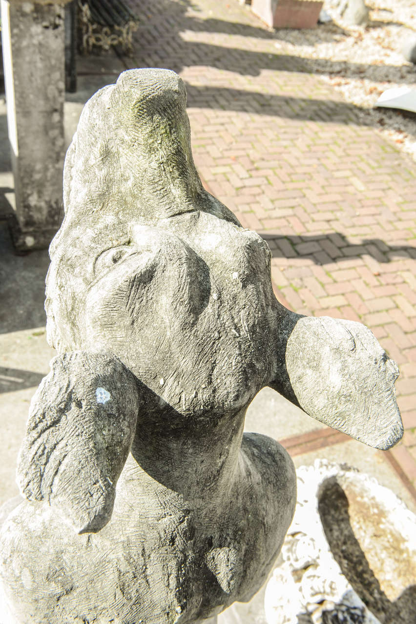 Carved Limestone Figure of a Gryphon at 1stDibs